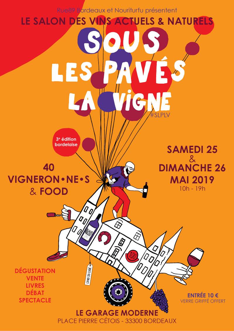 Sous les pavés la vigne ! Wine event 25-26th May (organic wines ...